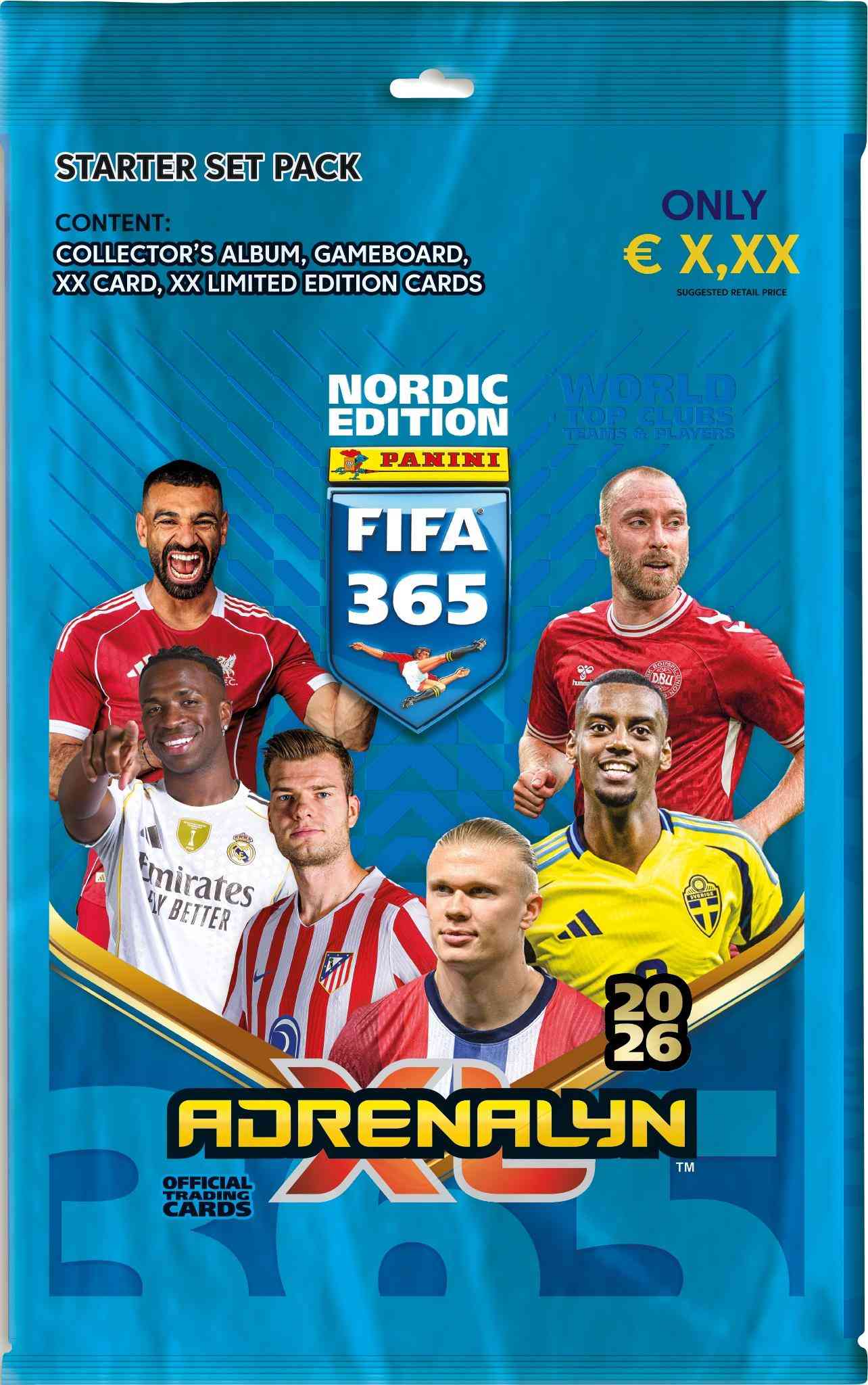 Panini Adrenalyn XL FIFA 365 Starter Pack (2026) – Speltrollet