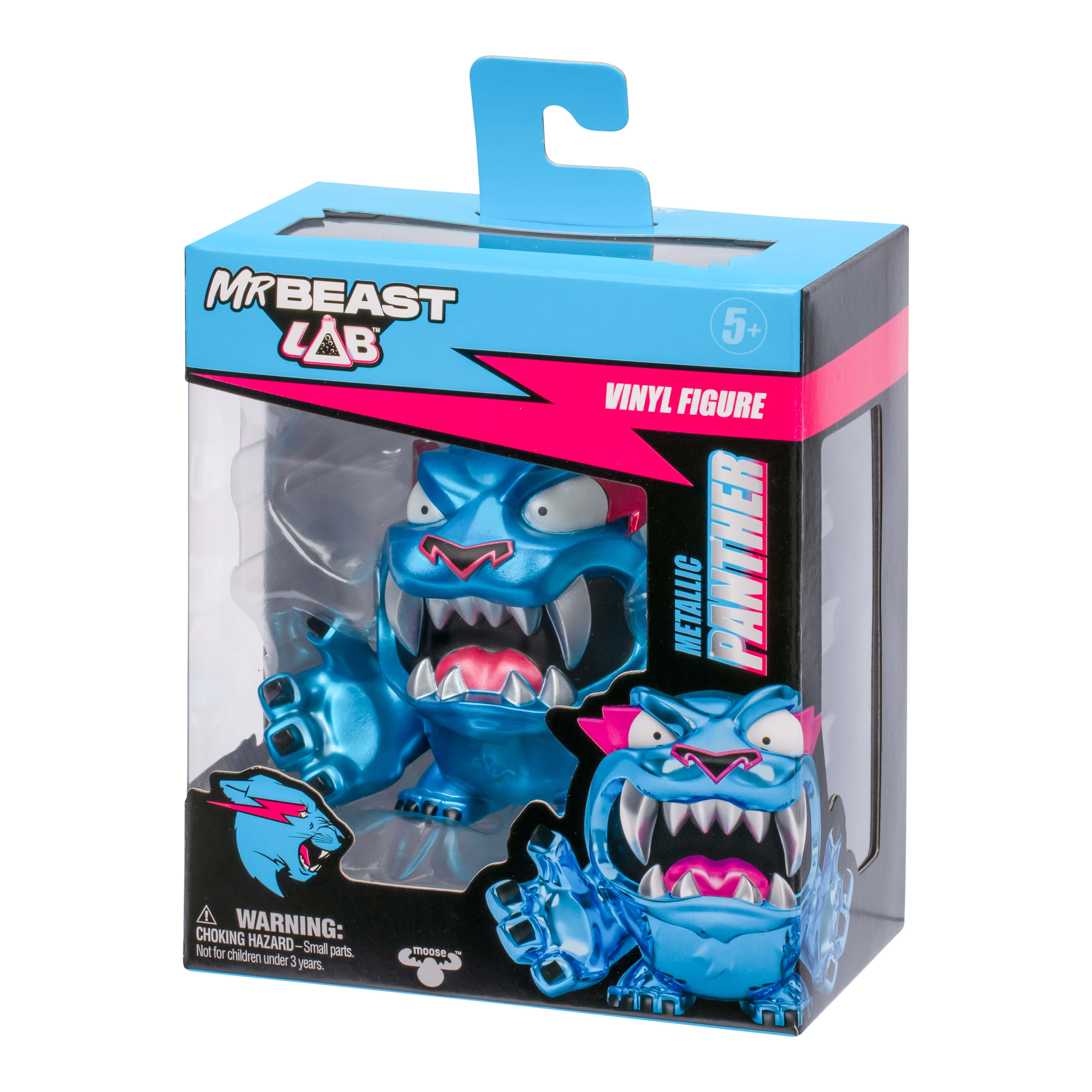 Mr Beast Lab Collector Vinyl Figure - Metallic Panther Samlarfigur ...