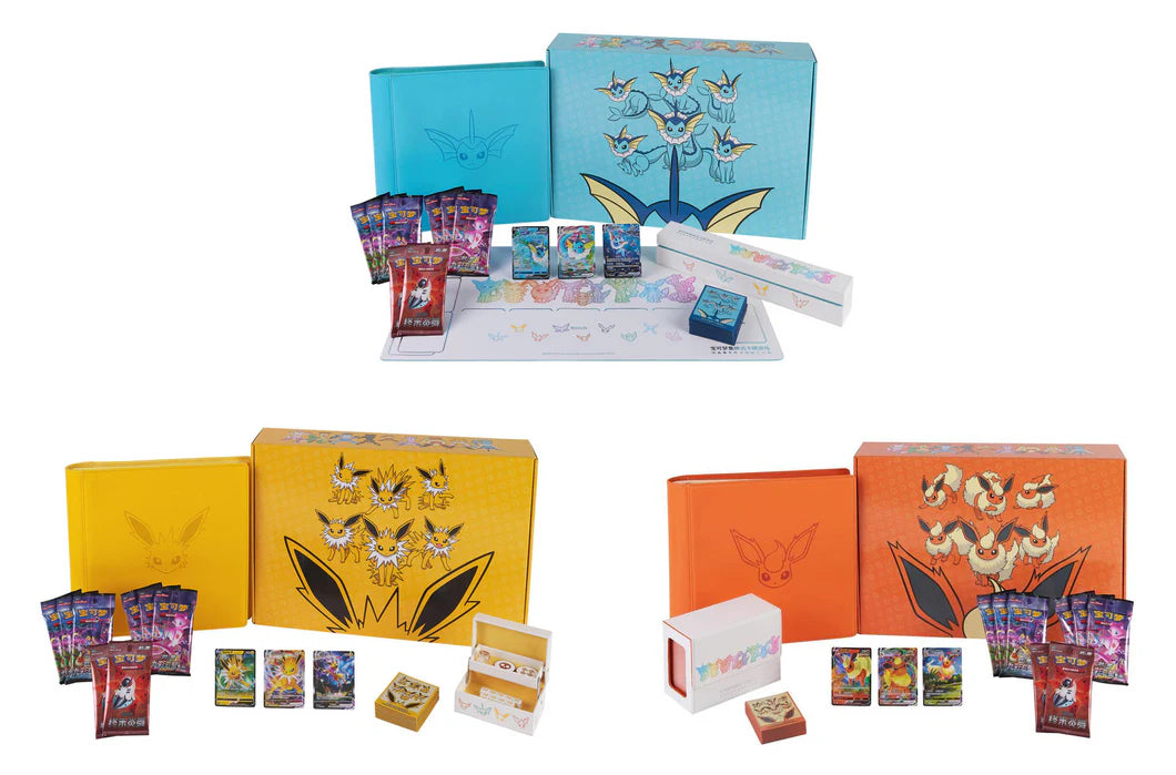 Pokemon Eevee Evolution Premium Gift Box (kinesiskt) – Speltrollet