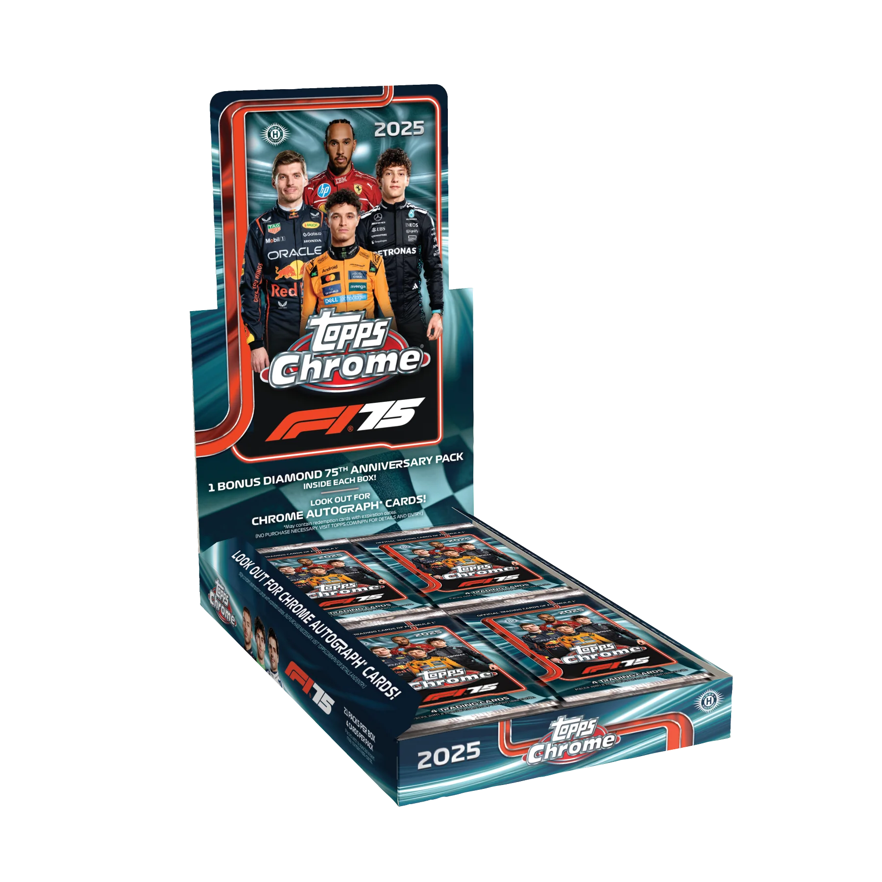 Topps Chrome Formula One 2025 Hobby Box – Speltrollet