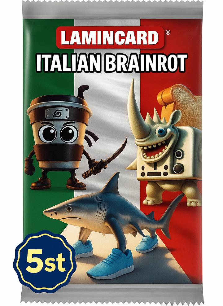 5st Lamincard Italian Brainrot Multiverse Wave 2 Booster – Speltrollet