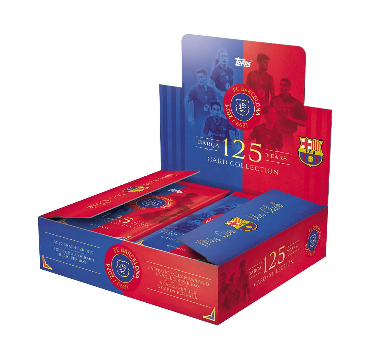 Topps Soccer 125 Years Anniversary FC Barcelona – Hobby Box – Speltrollet
