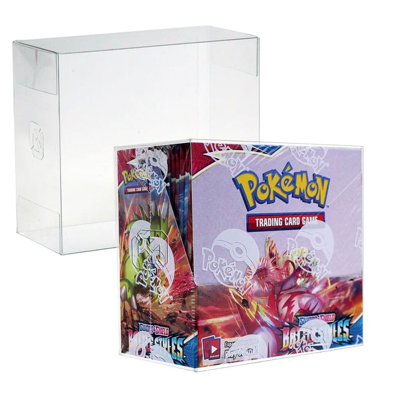 Evoretro PET Protectors for Pokemon Booster Display Boxes (5-Pack ...